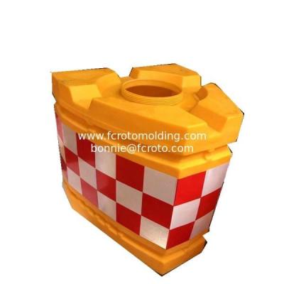 China Rotational Molding Plastic Road Safety Barrier for sale