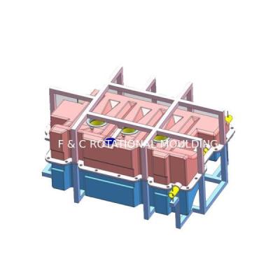 China Rotational Molding Road Barrier Mould for sale