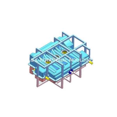 China Rotational Molding  Road Barrier Steel Mold for sale