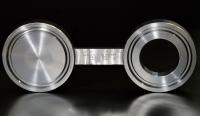 China Duplex 2205 Spectacle Blind Flange , Alloy Steel Flanges ASME B 16.48 Paddle for sale