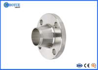 China MONEL 400 Weld Neck Pipe Flanges , ASME B16.5 RF FF RTJ Weld Neck Flange for sale