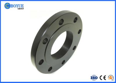 China Forged Threaded Pipe Flange , A694 F42 F70 Carbon Steel Flanges RF FF RTJ for sale