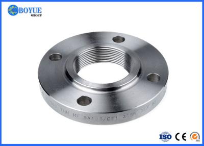 China Nickel Alloy Flange Threaded Type Good Anti Rust Performance For Oil / Gas for sale