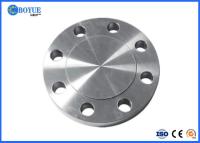 China SCH80 Blind Pipe Flanges DN15 - DN600 SSC Test Good Corrosion Resistance for sale