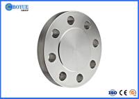 China SCH80 Blind Pipe Flanges DN15 - DN600 SSC Test Good Corrosion Resistance for sale
