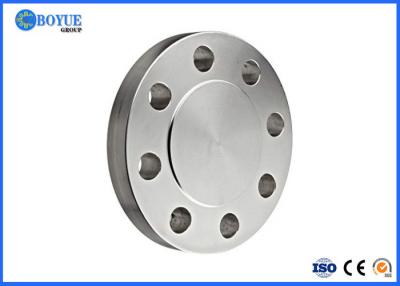 China SCH80 Blind Pipe Flanges DN15 - DN600 SSC Test Good Corrosion Resistance for sale