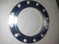 China 150LBS SW RF Weld Neck Flange , Seamless Alloy Steel Flanges ASTM A182 F44 for sale