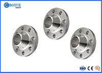 China Nickel Alloy Steel Pipe Flange , Weld Neck Pipe Flanges ASME B16.5 UNS N02200 for sale