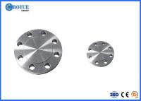 China SCH80 Blind Pipe Flanges DN15 - DN600 SSC Test Good Corrosion Resistance for sale