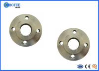 China Forged Stainless Slip On Pipe Flanges , RF Slip On Flange 1/2'' 2'' B16.5 B16.47 for sale