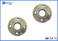 China Forged Stainless Slip On Pipe Flanges , RF Slip On Flange 1/2'' 2'' B16.5 B16.47 for sale