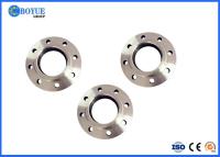 China Stainless Steel Slip On Pipe Flanges , SORF Flange 1/2'' 2'' B16.5 / B16.47 for sale