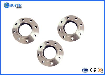 China Stainless Steel Slip On Pipe Flanges , SORF Flange 1/2'' 2'' B16.5 / B16.47 for sale