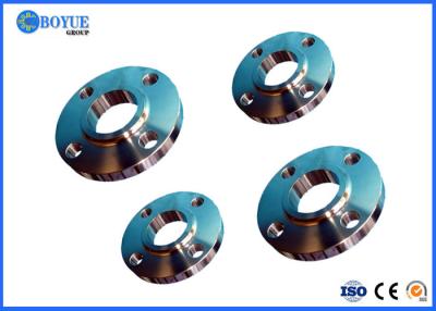 China RTJ FF RF Steel Flange Slip On Type Forged ASTM A105 / A105N NACE0175-03 for sale