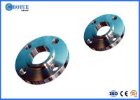 China RTJ FF RF Steel Flange Slip On Type Forged ASTM A105 / A105N NACE0175-03 for sale