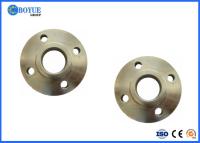 China Duplex Steel Slip On Pipe Flanges High Hardness Good Mechanical Property for sale