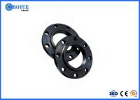 China Chemical Industry Carbon Steel Pipe Flanges , Forged Steel Flanges Smooth Surface for sale
