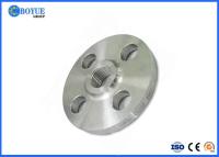 China ASTM F316 / 316L F321 Stainless Steel Threaded Flange Forged SCH80 Size 2
