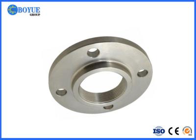 China ASTM A105 P265GH Threaded Pipe Flange , Carbon Steel Flanges High Precision for sale