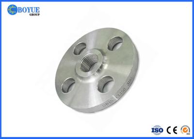 China Stainless Steel Threaded Pipe Flange ASTM SS304 1500 SCH80 Customized Available for sale