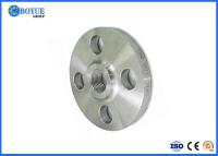 China Stainless Steel Threaded Pipe Flange ASTM SS304 1500 SCH80 Customized Available for sale