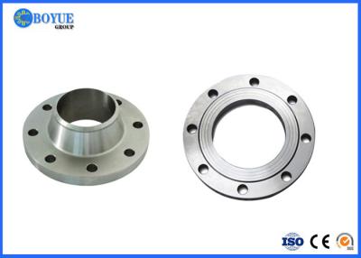 China Slip On Steel Pipe Flange , Duplex Stainless Steel Flange RF 900 26