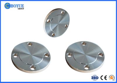 China Nickel Alloy Blind Pipe Flanges , Forged Steel Blind Flange Thickness SCH160 for sale