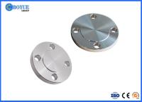 China SWRF Type Stainless Steel Blind Flange , Blind Raised Face Flange 150LB 300LB for sale