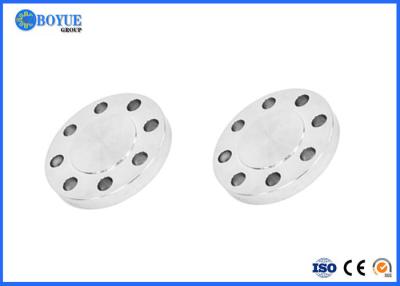 China ANSI B16.5 B16.47 Steel Blind Pipe Flanges DIN2527 / DIN2566 Size 2 - 24 Inch for sale