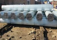 China 1/2 - 48 Inch ERW Carbon Steel Pipe , ASTM A106 GRB CS ERW Pipe Round Shape for sale
