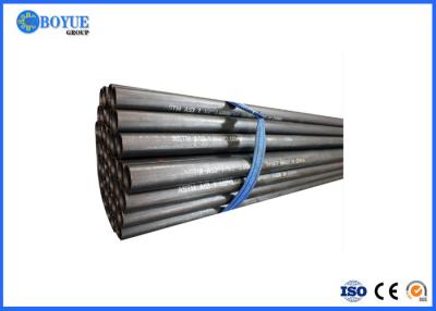 China ASTM A53-2007 Black Lacquer Coating Carbon Steel Pipe OD 21.3 - 610 mm High Hardness for sale