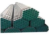 China Round Hot Dip Galvanized Tube , Oil Square Carbon Steel Gas Pipe 1-12m for sale