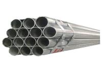 China Round Hot Dip Galvanized Tube , Oil Square Carbon Steel Gas Pipe 1-12m for sale