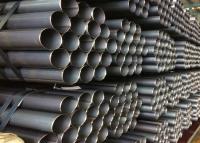 China Welded Mild Steel ERW Seamless Pipe Black Color Customized Size For Funitures for sale