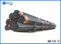 China Building Materials Seamless Galvanized Pipe 1.0mm - 10mm Wall Thickness for sale