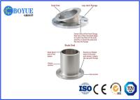 China ASME B16.5 Lap Joint Flange , Duplex Stainless Steel 316L Stub End Flange for sale