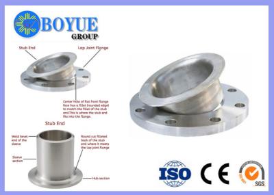 China Forged Nickel Alloy Flanges Lap Joint Type Bleed Drip Vent Ring High Strength for sale