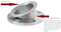 China Alloy Steel Lap Joint Flange SS 304 / 304L For Oil Size 4