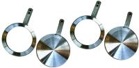 China Class 150 - 2500 Spade Flange , Customized Forged Steel Flanges For Industry for sale