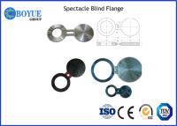 China High Precision Spectacle Blind Flange , Nickel Alloy Flanges Size 2