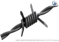 China Hot Dipped Galvanized Barbed Wire Fence Q195 Q235 12Gx14G 14Gx14G 16Gx16G for sale