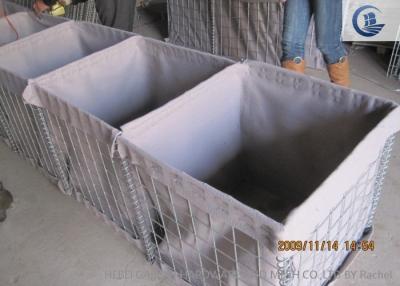 China Military Hesco Barrier 3mm-5mm Wire Diameter ISO9001 Galvanized Defense Wall for sale