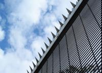 China Green Welded Mesh Fencing Anti Climb Powder Coated 358 Security Fence Prison Mesh 76.2mm x 12.7mm for sale