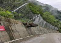 China SNS Passive Rockfall Netting System 8mm Wire Rope 250mm Mesh for Slope Protection for sale