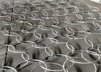 China Silver / Green Rockfall Protection Netting Diamond Hole For 7 Rings for sale