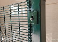 China Q235 Welded Mesh Fencing 4mm Hot Dipped Galvanized 358 Security Wire Mesh Fence for sale