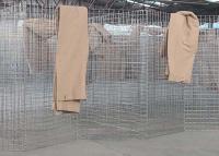 China Gabion Military Hesco Barrier Corrosion Resistance Hot Dipped Galvanized Wire 4.0mm ISO9001 for sale