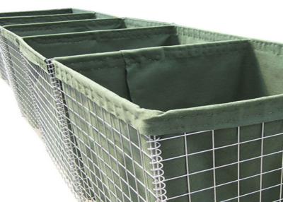 China Military Hesco Barrier Gabion Baskets 4.0mm 4.5mm Hot Dip Galvanized Wire Easy Install Defense Wall for sale