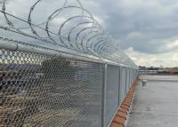 China Hot Dipped Galvanized Chain Link Fencing 2.0mm-5.0mm Wire Diameter 1.2m-3m Height for sale