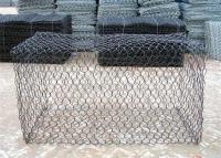 China Galvanized PVC Coated Gabion Baskets For Protecting Riverbank for sale